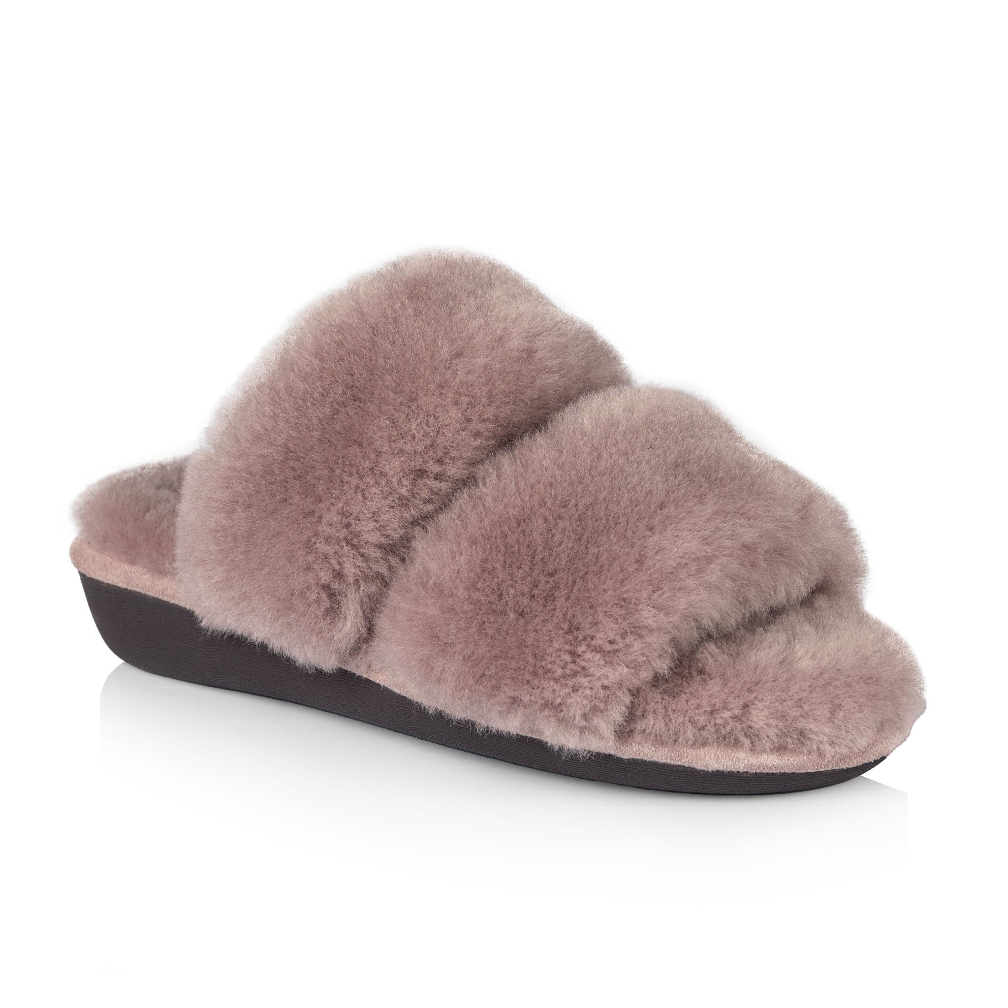 Pink Fluffy Slippers for Women: Soft Comfort | Nuknuuk